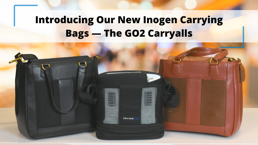 Introducing Our New Inogen Carrying Bags — The GO2 Carryalls – LPT Medical